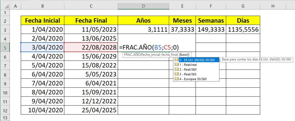 Como SUMAR y RESTAR FECHAS en Excel | Todos los métodos - edwinortiz.net Como SUMAR y RESTAR FECHAS en Excel | Todos los métodos - edwinortiz.net