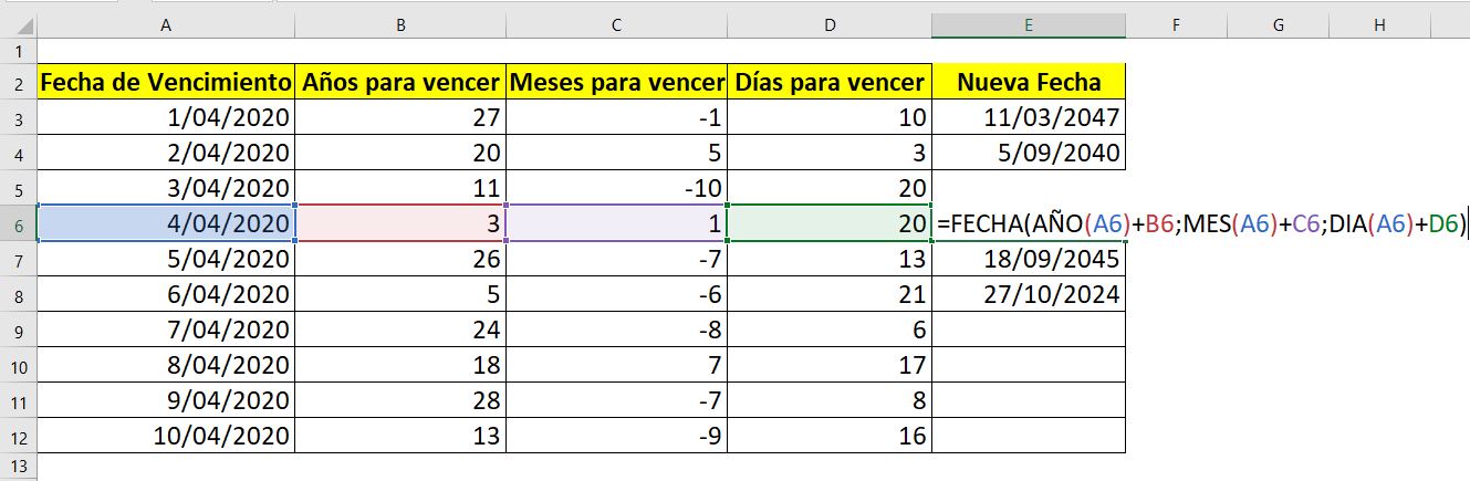 Como SUMAR y RESTAR FECHAS en Excel | Todos los métodos - Edwin Ortiz Como SUMAR y RESTAR FECHAS en Excel | Todos los métodos - Edwin Ortiz